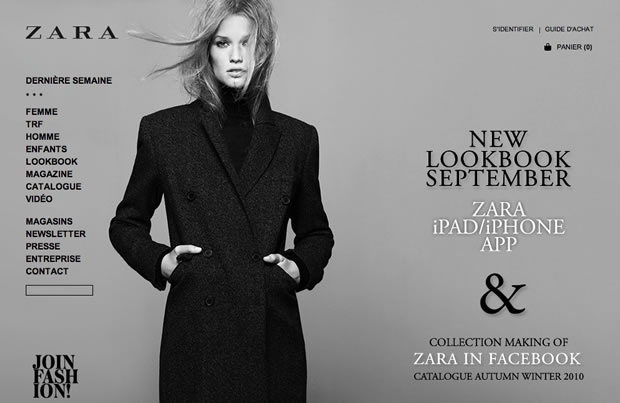 Zara : sa e-boutique est en ligne ! - Madmoizelle