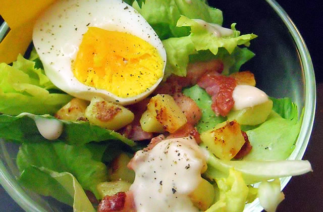 Recette — La salade Vosgienne