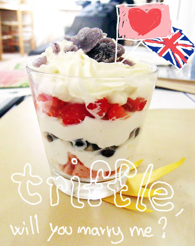Recette du Wedding Trifle