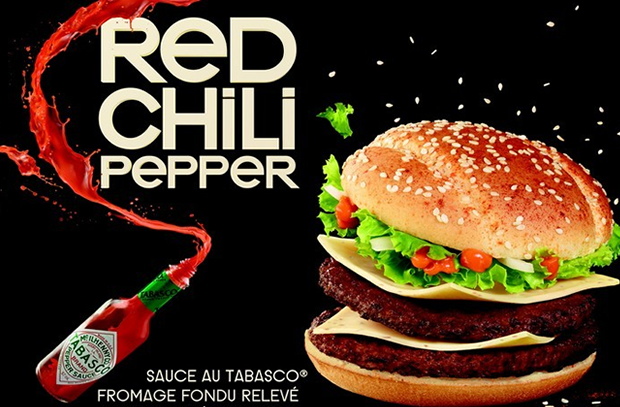 Red Chili Pepper de chez Mac Donald's : le test