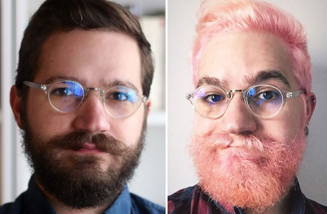 Teinture de la barbe et des cheveux : témoignage d'un homme