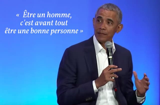Barack Obama et la masculinité positive : le discours de l'ex-Président
