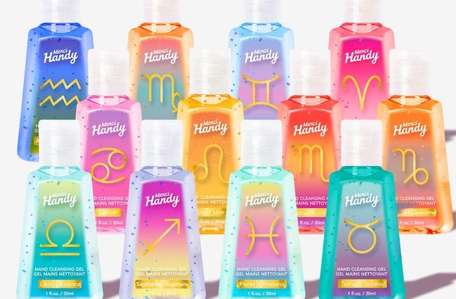 Gel Merci Handy signe du Zodiaque : la collection limitée