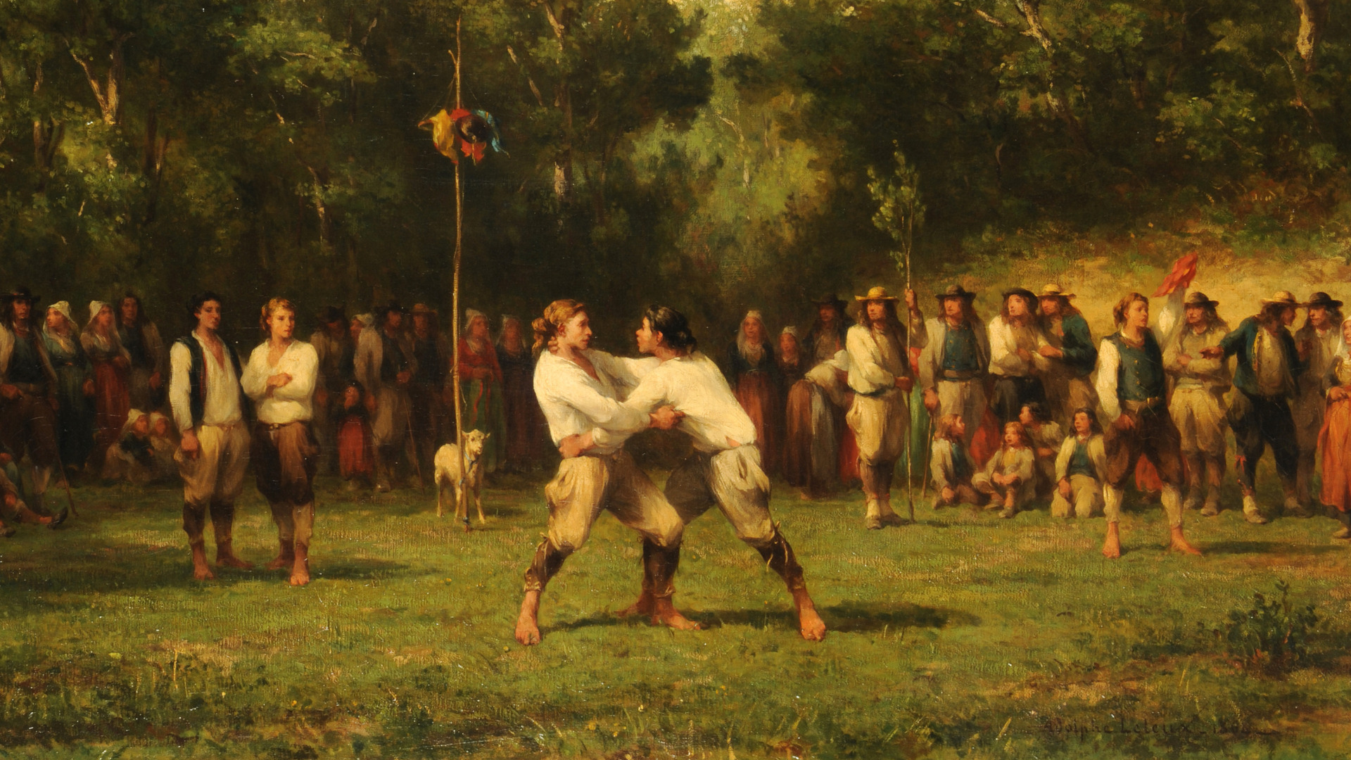 La lutte bretonne : quand la virilité sort ses gros muscles - Les ...